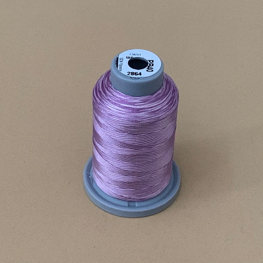 Brildor Multicolor Stickgarn - 1000m Kone - Garnfarbe: 2864